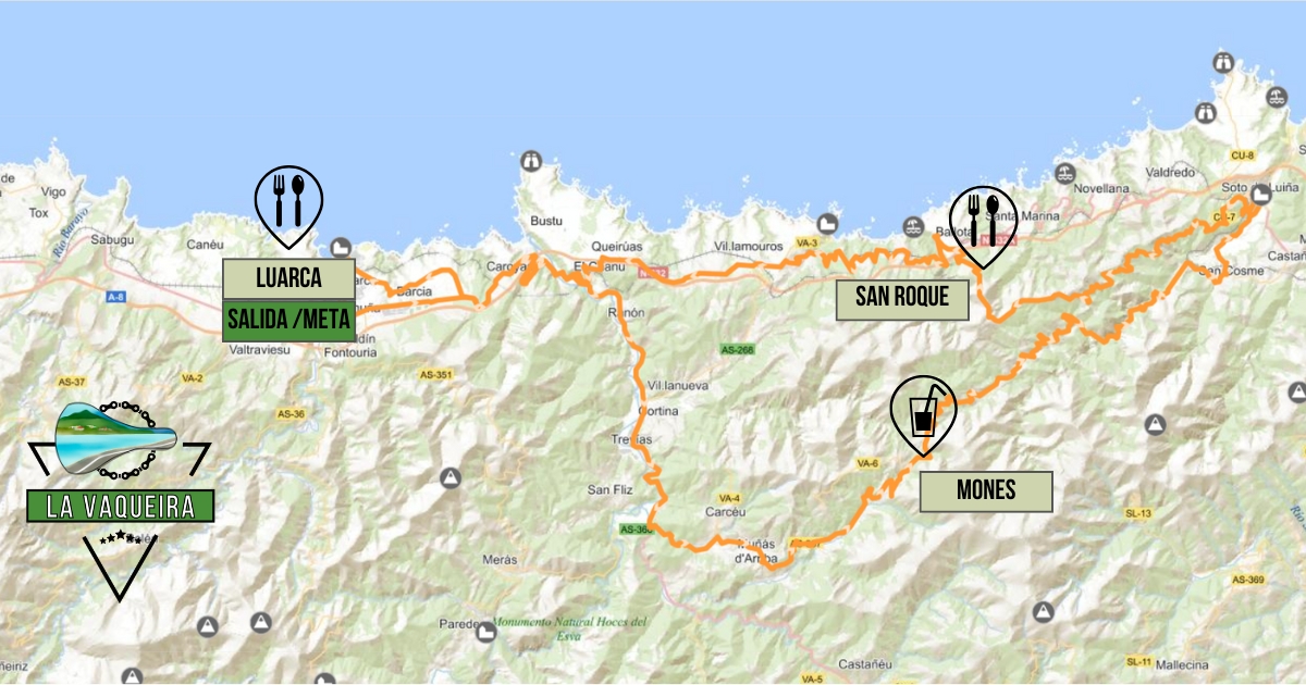 Recorrido La Vaqueira - La Vaqueira – Marcha Cicloturista